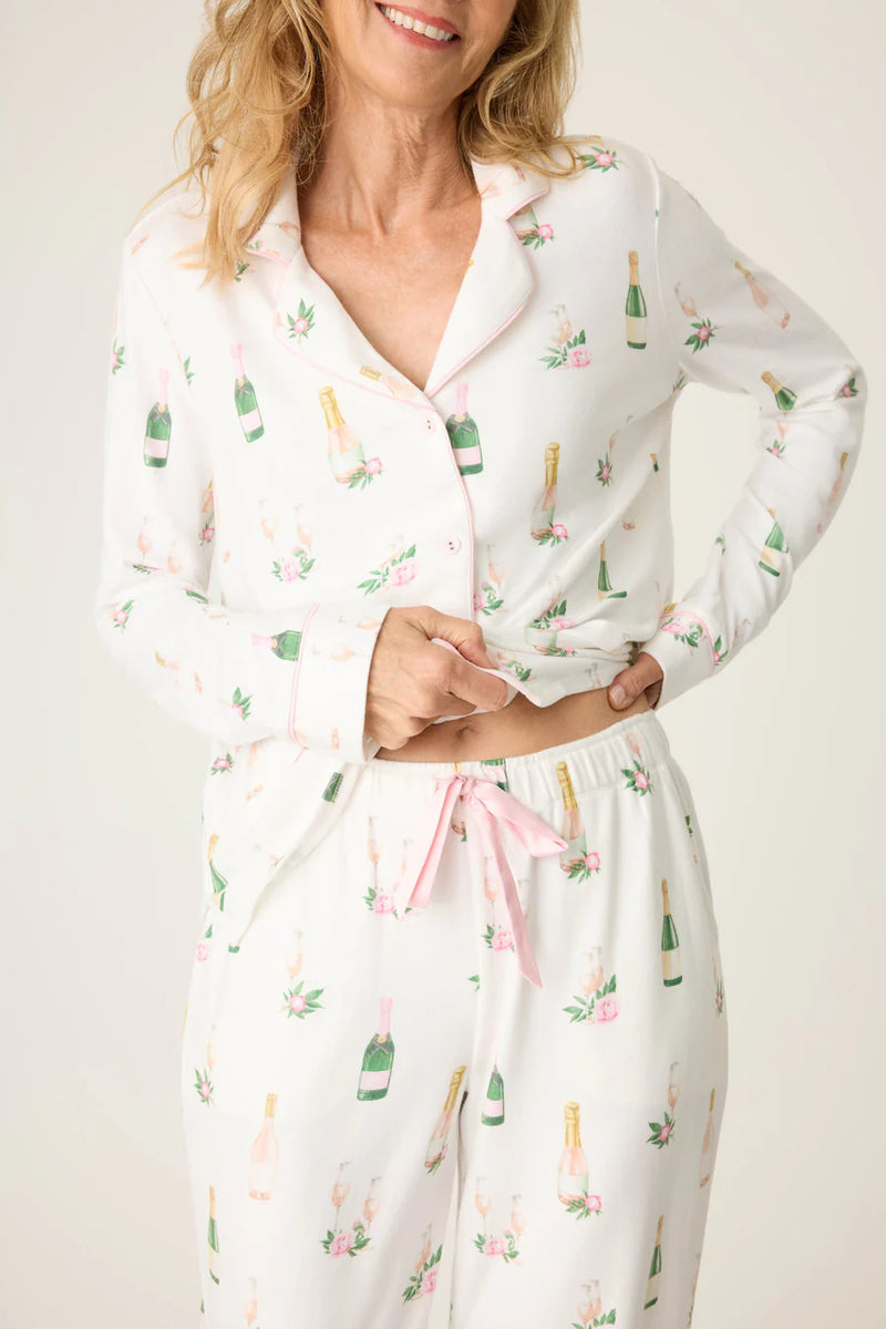 PJ Salvage Champagne PJ Set w/ Eye Mask – Wish